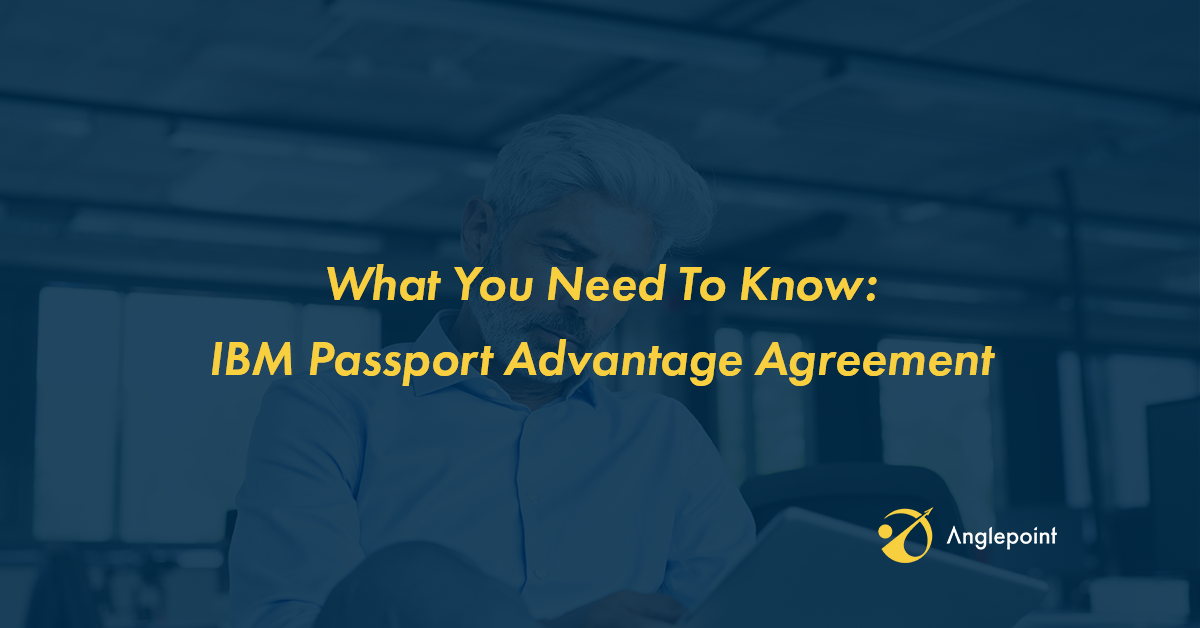 IBM's Revised Passport Advantage Agreement